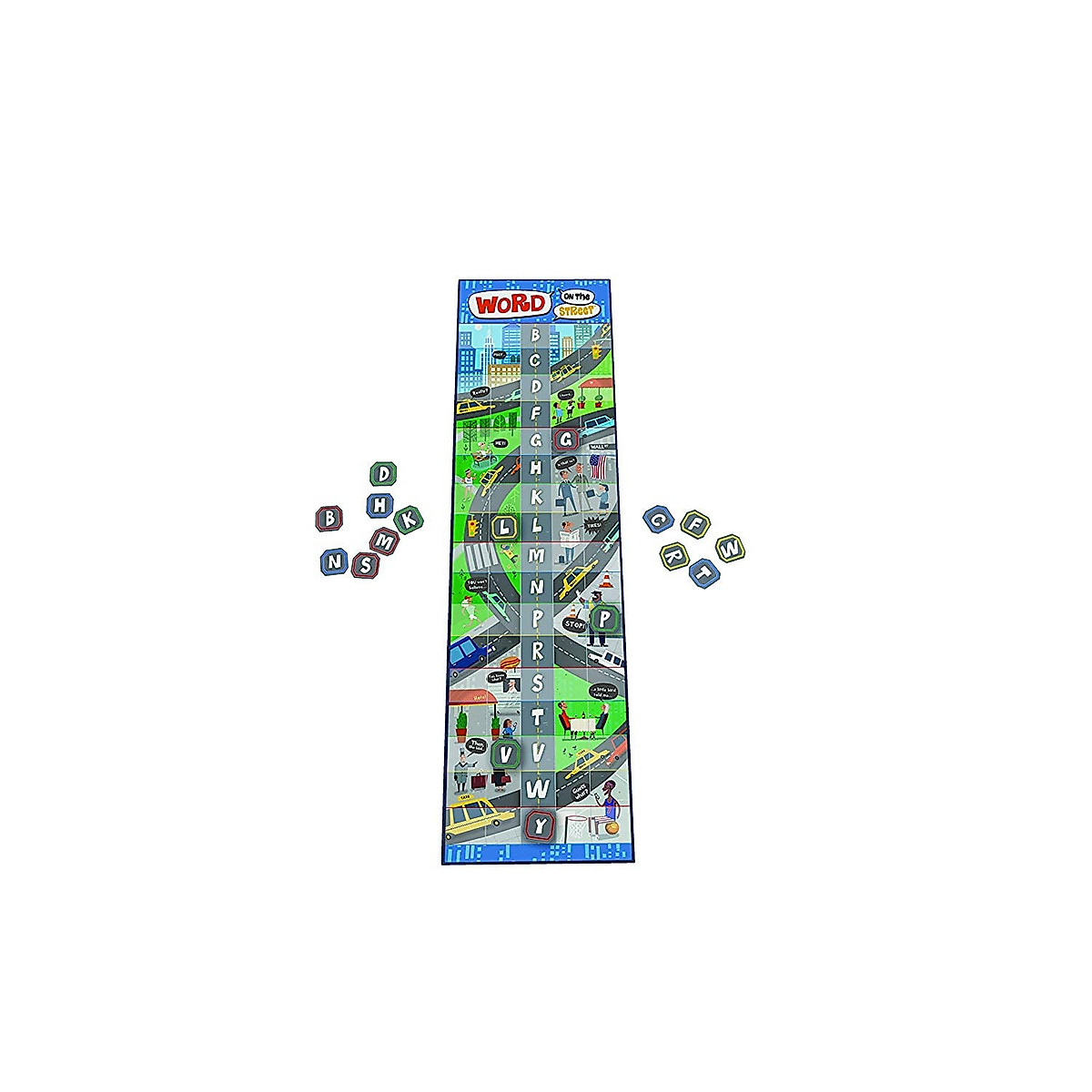 Educational Insights Word on the Street, Word Game for Family Game Night, Ages 10+