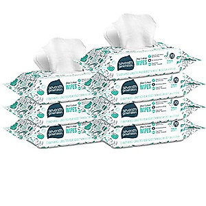 Seventh Generation Baby Wipes with Snap Seal Sensitive Protection Diaper Wipes 504 Count