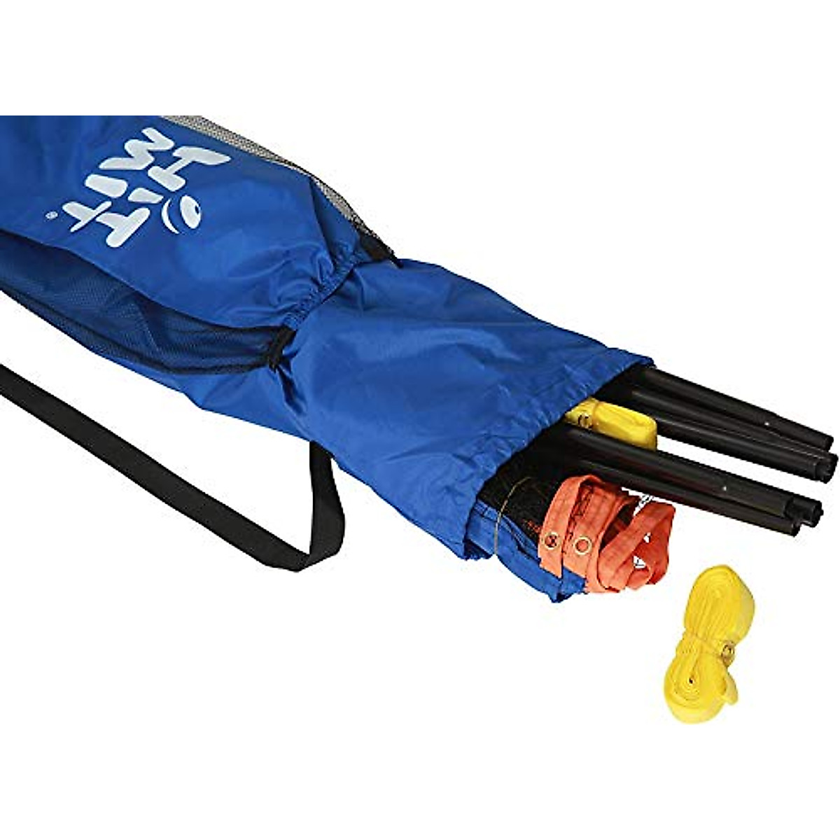 JOOLA HIT MIT Adjustable Height Portable Badminton Net Set - Competition Multi Sport Indoor or Outdoor Net for Playing Pickleball, Kids Volleyball, Soccer Tennis, Lawn Tennis - Easy and Fast Assembly