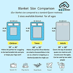 321DESIGN Sunflower Love Letter to My Daughter Fleece Flannel Throw Blanket Sherpa Microfiber Lightweight Plush for Couch Bed Sofa Car Kids Adults Pets All Seasons Multi-Size 50x40IN for Kids