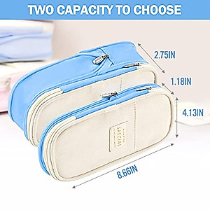LHMTQVK Large Pencil Case Pencil Pouch Can Expand Pencil Bag Big Capacity Pencil Bag Large Storage Pouch Pencil Case Aesthetic Pencil Case kl2 Bhg