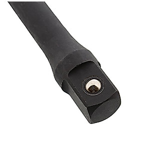 ABN 1/2in Drive 8in Long Torque Socket Extension Bar, 100 ft/lb CR-MO with Blue Color-Coded Aluminum Ring