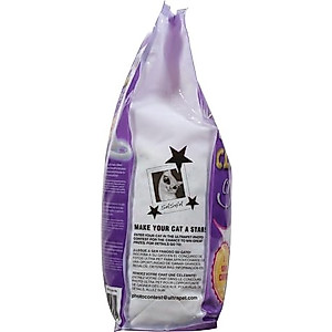 Ultra Pet Clumping Crystal Cat Litter, White Crystals with Multicolor Crystals, 5 Lbs