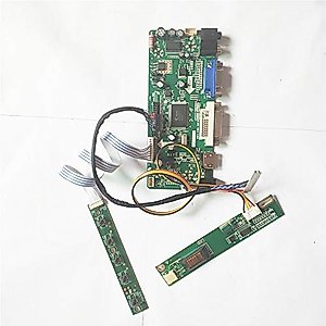 U/R for B170PW06 V2 V3 HDMI+VGA+DVI M.NT68676 Display Controller Drive Card LCD Monitor Panel 1440 * 900 17" LVDS 30Pin CCFL DIY kit (B170PW06 V2)