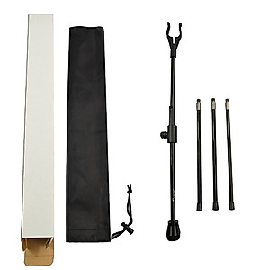 Archery Bow Stand Recurve Bow Compound Bow Stand Rack Holder Legs 18.9" Height