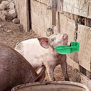 balacoo Automatic Livestock Waterer Bowl Horse Cattle Drinking Water Bowl Water Fountain Livestock Drinking Tools