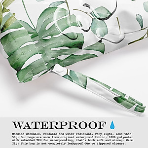 zcyxuuw 2 Pcs Wet Bag, Wet Dry Bag, Wet Bag for Swimsuit, Travel, Beach, Pool, Diapers, Dirty Yoga Gym Clothes, Toiletries, Makeup Bag, Cheetah Leopard Print Leopard Lover Gift for Birthday.