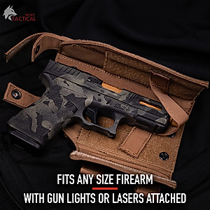 WOLF TACTICAL Molle Holster Universal Holster Molle Pistol Holster Airsoft Pistol Holster Nylon Tactical Holsters for Pistols