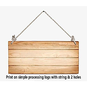 Eeypy Wood Signs Personalized Please Don t Do Coke in the Bathroom Sign Funny Bathroom Wood Signs Offensive Home Decor Back of Toilet Decor Rustic 06 12 in