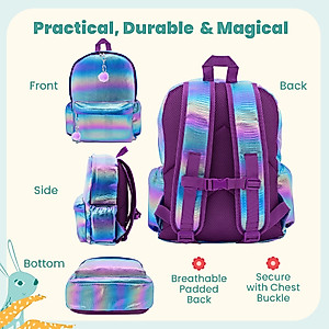 Unicorn Girls Lunch Box Kids Lunch Box - Kids Lunch Bag Kids Insulated Lunch Bag for Kids - Unicorn Lunch Box for Girls - Lunch Boxes for Kids Kid Lunch Box Toddler Lunch Box for Daycare Kids Lunchbox