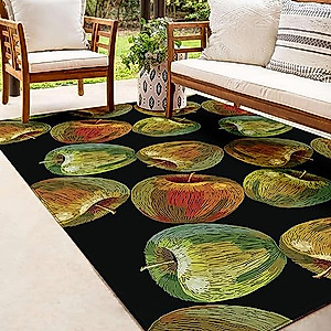 Dalyn Rugs Indoor/Outdoor Kendall KE8 Black Washable 8' x 10' Rug