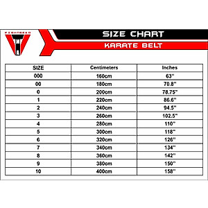 TMA New Martial Arts 1-1/2 Wide Double Wrap Karate Taekwondo Color Belt Black Stripe (Brown, 5)