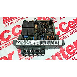 TEXAS INSTRUMENTS PLC 305-01NT I/O Module, 6.0 X 2.0 X 9.0 INCH, DC Relay, Discontinued by Manufacturer