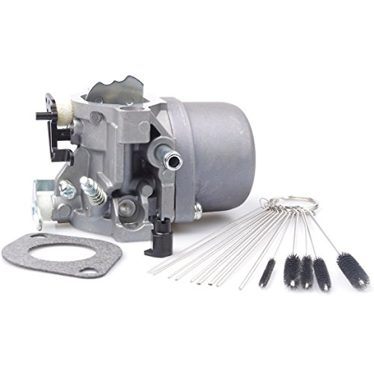 Dosens Carburetor Compatible with Briggs & Stratton 799728 494392 494502 286702 286707 LMT 5-4993 Models 286702 286707Carb with Gasket & Carbon Dirt Jet Cleaner Tool Kit