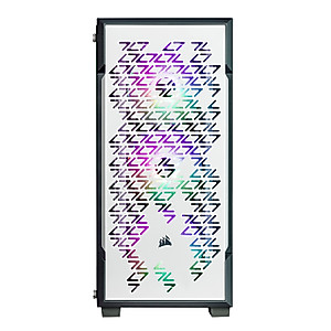 Velztorm White Ferrux Custom Built Gaming Desktop Liquid-Cooled (AMD Ryzen 9-5900X 12-Core, GeForce RTX 3070 8GB, 16GB DDR4, 1TB PCIe SSD, 240mm AIO, RGB Fans, 750W PSU, Win 10 Home)