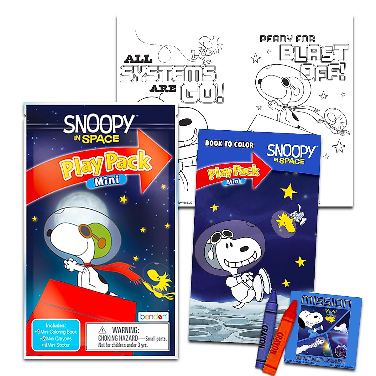 Peanuts Coloring and Activity Book Set - 4 Coloring Book Bundle Featuring Snoopy, Charlie Brown and The Peanuts Gang (Peanuts Party Supplies)