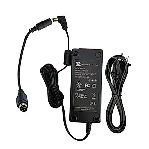UPBRIGHT 4-Pin DIN 12V AC/DC Adapter Compatible with CWT KPL-060F KPL-060F-VI KPL060F KPL-060FVI KPL060F-VI KPL060FVI Channel Well Technology 12VDC 5A 60W Power Supply Cord Battery Charger Mains PSU
