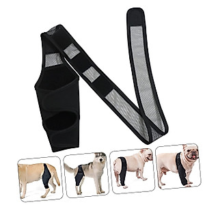 DRESSOOS Dog Foreleg Support Brace Dog Hindleg Cover Dog Leg Braces for Foreleg Dog Back Leg Protector Dog Bandages for Wounds Cat Leg Splint Dog Joint Supplies Pet Neoprene Fabric Puppy