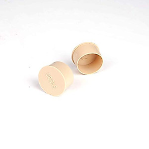 SummitLink Pool Fence Hole Cover Deck Patio Ground Caps 1.25 Inch (50, Beige)