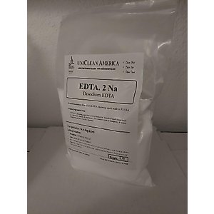 UniClean America Diasodium EDTA - EDTA.2Na I Ethylenediaminetetraacetic Acid Disodium Salt I High Purity - Made in USA (Weight : 1 lb)