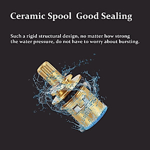 Handheld Bidet Sprayer for Toilet,1-In-2-Out Dual Control Valve,Mini Toilet Faucet Sprayer Kit Butt Washer,Hand Shower Bidet Attachment for Washing Machine and Toilet (Silver)