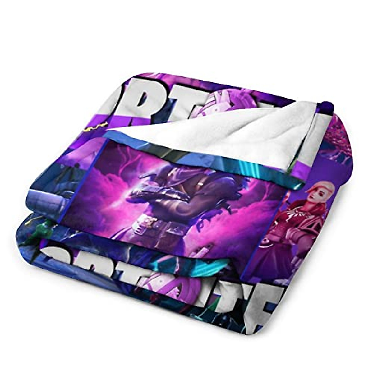 Anime Game Fans Super Soft Anti-Pilling Flannel Throw Blanket for Sofa Bed Car Teenagers Adults 40"x50"