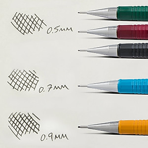 Pentel® Sharp™ Automatic Drafting Pencils, 0.9 mm, Black, Pack Of 2