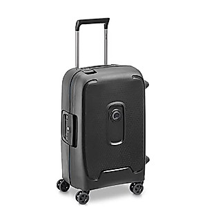 Delsey Unisex-Adult's Hand Luggage, Black, S (55cm-45 L)