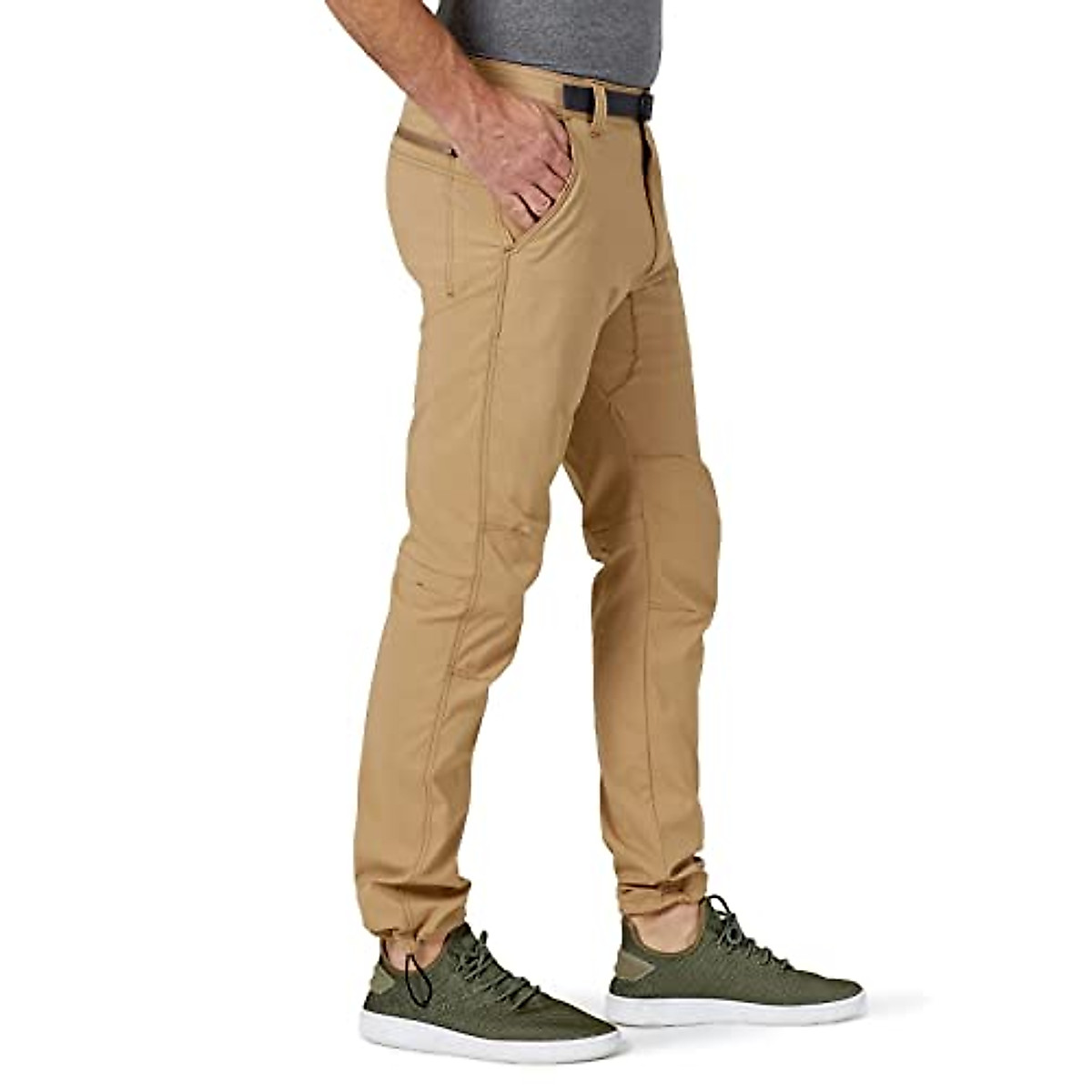 ATG by Wrangler Men's Convertible Trail Jogger, Tiger Brown, 34W x 32L