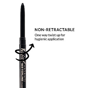 VASANTI Kajal Waterline Eyeliner Pencil - Long-lasting, Waterproof, Smudge-proof, Safe for Sensitive Eyes, Waterline Eye Liner - Opthalmologist Approved and Tested (Ice Blue)