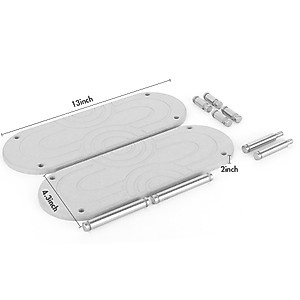 YumTech Sink Tray, Diatomaceous Tray, Fast Drying Stone Sink Caddy, Instant Dry Sink Organizer Bathroom, Water Absorbing Drying Stone Tray for Sink, Drying Stone for Kitchen Counter(2-Tier, Grey）