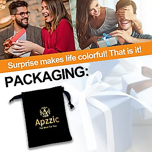 Apzzic 10mm Stainless Steel Cuban Link Chains Hip Hop Chunky Heavy Cut Curb Bracelet for Men Women Colorful 8.5inch