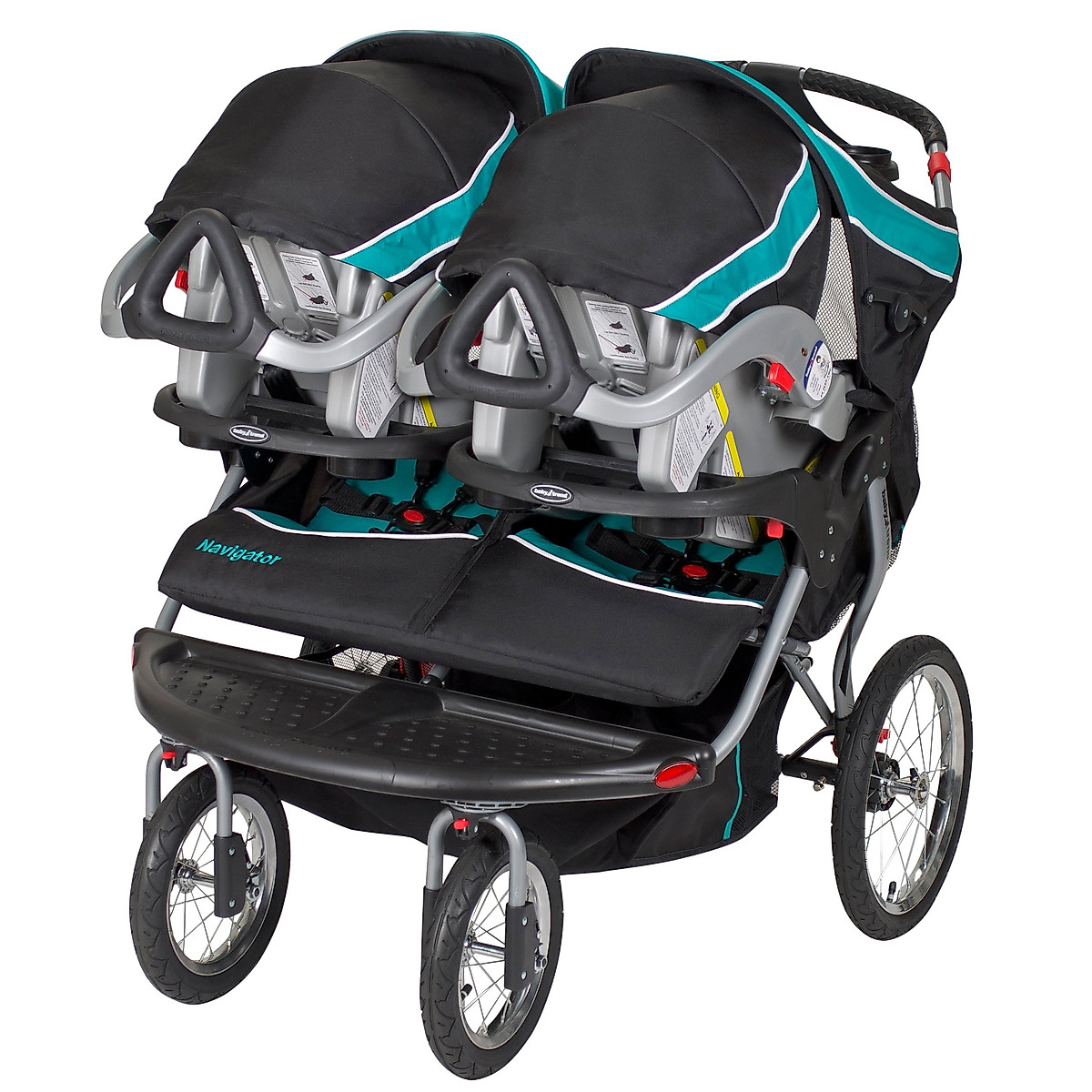 Baby Trend Navigator® Double Jogger, Tropic