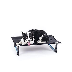 Helinox Elevated Dog Cot Portable Dog Bed for Travel or Camping, Medium (35.5 x 23.5)