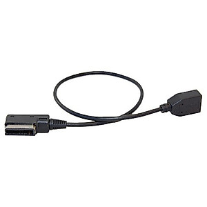 HQRP USB Female to MDI Cable Adapter Flash Drive Compatible with Volkswagen VW Jetta Golf GTI Passat Plus HQRP Coaster