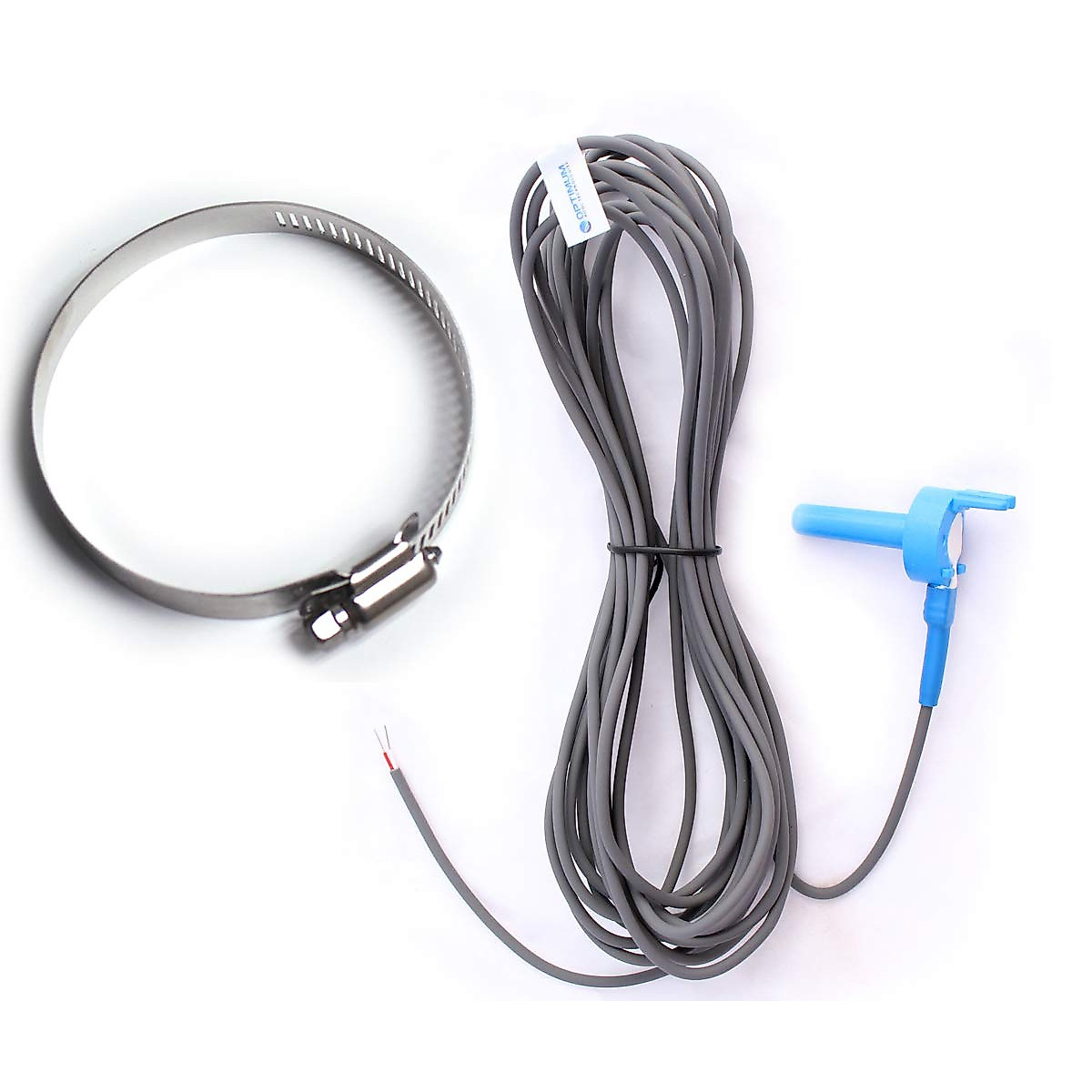 Optimum Pool Technologies® Water/Air/Solar Temperature Sensor Compatible Replacement for Jandy® - Compatible Replacement for 7790 - Includes 2" Pipe Clamp