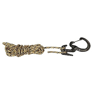 Carabiner Clip/Rope Tightener, 2-3/4 In.