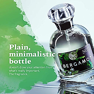 NOU Bergamot Perfume – Citrus Perfume – Natural Perfume for Women with Essential Oils – Fresh Smelling Perfume with Citrus and Musk Notes Bergamot Perfume for Women 1.7 fl oz EDP
