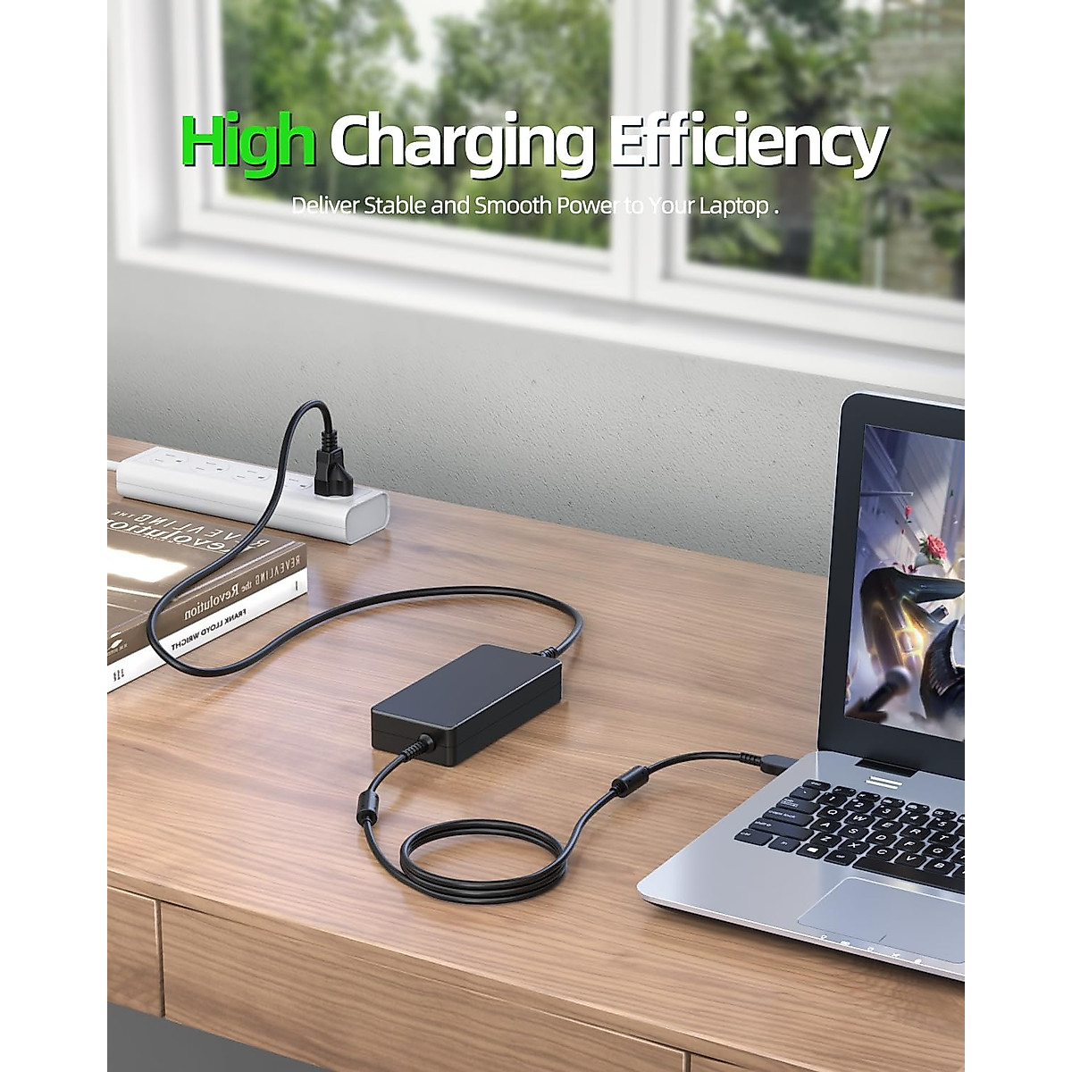 300W AC Charger Fit for Lenovo Legion 5 7 Pro 5-15 5-16 5-17, Yoga AIO 7 9, ThinkStation P3 P360 Ultra Workstation, 5A10W86289 5A10W86290 ADL300SLC3A SA10R16957 ADL300SDC3A SA10R16956 Laptop