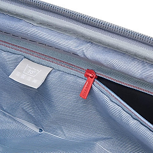 DELSEY PARIS Cruise 3.0 Hardside Expandable Luggage with Spinner Wheels, Blue, Carry on 21 Inch