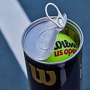 Wilson Us Open Xd Tball 3 Ball Can Tennis Balls Unisex Adult, Yellow, 3