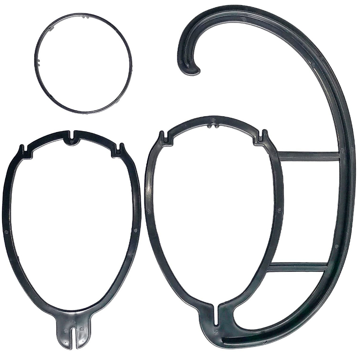 FINDYOU Hanging Wig Stand Wig Hanger for Multiple Wigs Holder Stand for Hair Extensions, Wigs & Accessories（6 Packs）