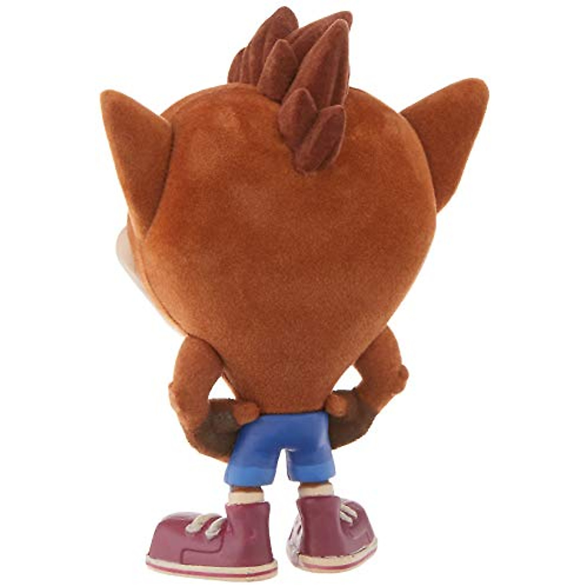 POP Funko 0889698256438 Crash Flocked Exclu Figurines 10 cm