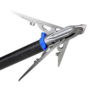 G5 Outdoors G5 Megameat 100 Grain Crossbow Broadhead 3 Pk, Stainless Steel, Model Number: MM102
