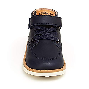 Stride Rite Boys SRT Quinn Sneaker, Navy , 4 Infant