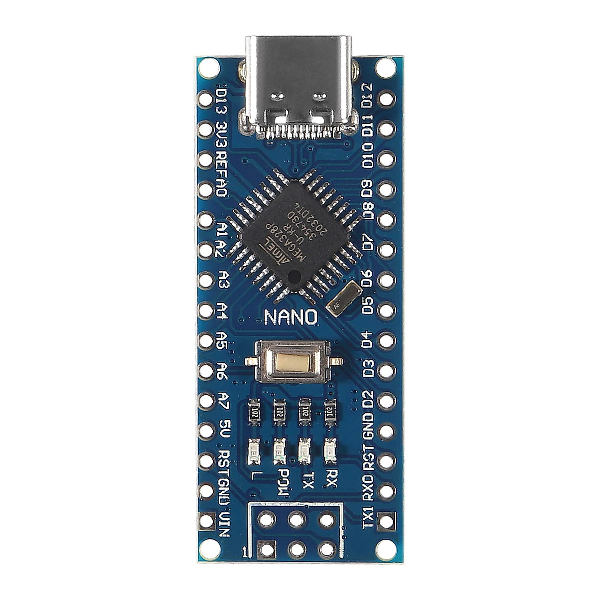 AITRIP 5pcs for Nano Board CH340/ATmega+328P Without USB Cable, Type-C Connection Compatible with Arduino Nano V3.0