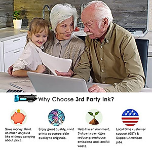 Limeink 1 Cyan Compatible High Yield Laser Toner Replacement Cartridges for Xerox Phaser 6510 Workcentre 6515 Printer 6515/dn 6515/dni 6510/dn dni