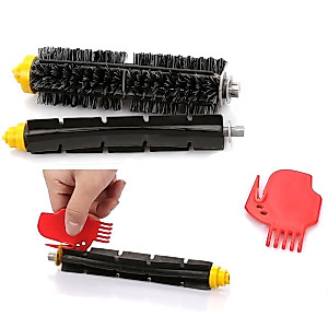 ANBOO Replacement Parts for iRobot Roomba 600 Series 694 692 690 680 660 665 651 650 614 & 500 Series 595 585 564,Filter,Side Brush,Pairs Bristle Flexible Beater Brush