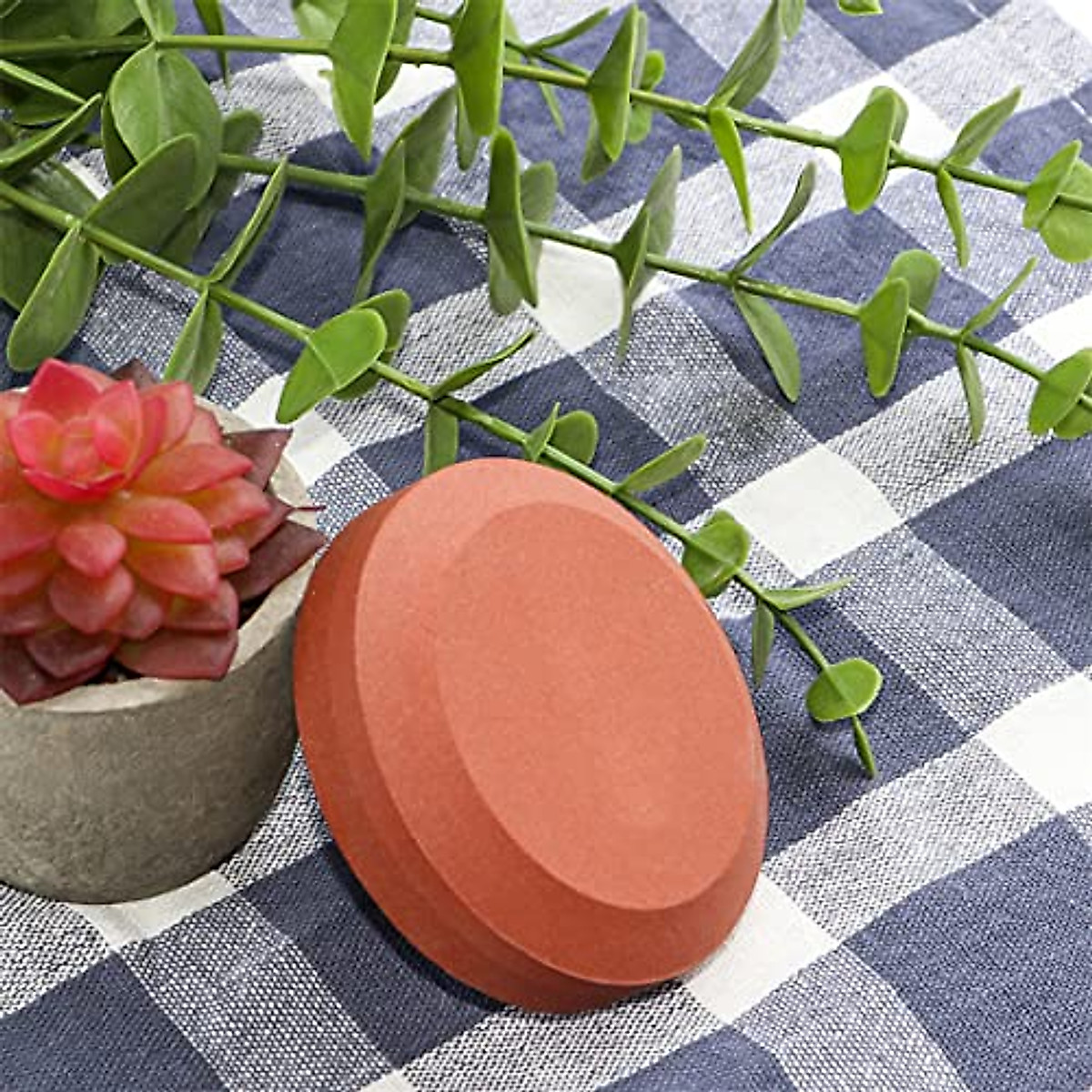Axe Sharpening Stone Whetstone Tool Sharpener Puck Blade Hatchet Sharpening Stones Dual Side Grit Waterstone Axe Sharper Disk for Garden Tools