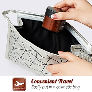 2oz Jars with Lids, Hoa Kinh 24 Pack Amber Glass Jars with Lids Empty Cosmetic Containers Round Airtight Glass Jar with Inner Liners and black Lids for Storing Lotions, Powders, and Ointments